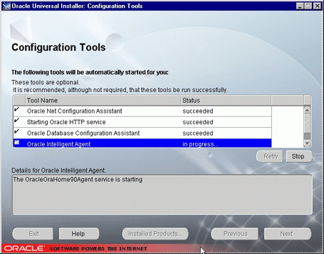 Installing the Oracle9i Database